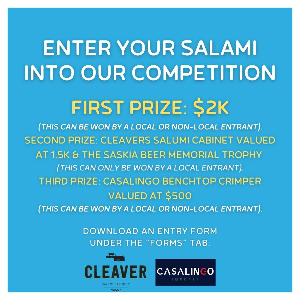 2023 Salami Competition Prizes - Great Murray Salami